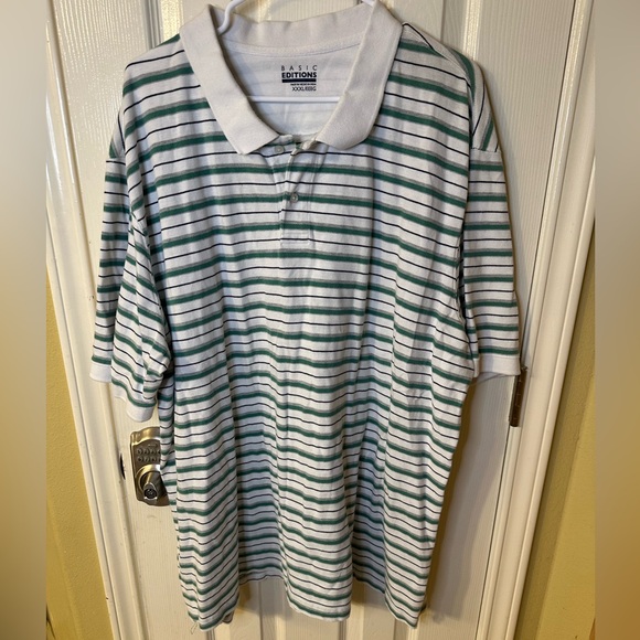 Basic Editions | Shirts | Basic Editions Polo | Poshmark